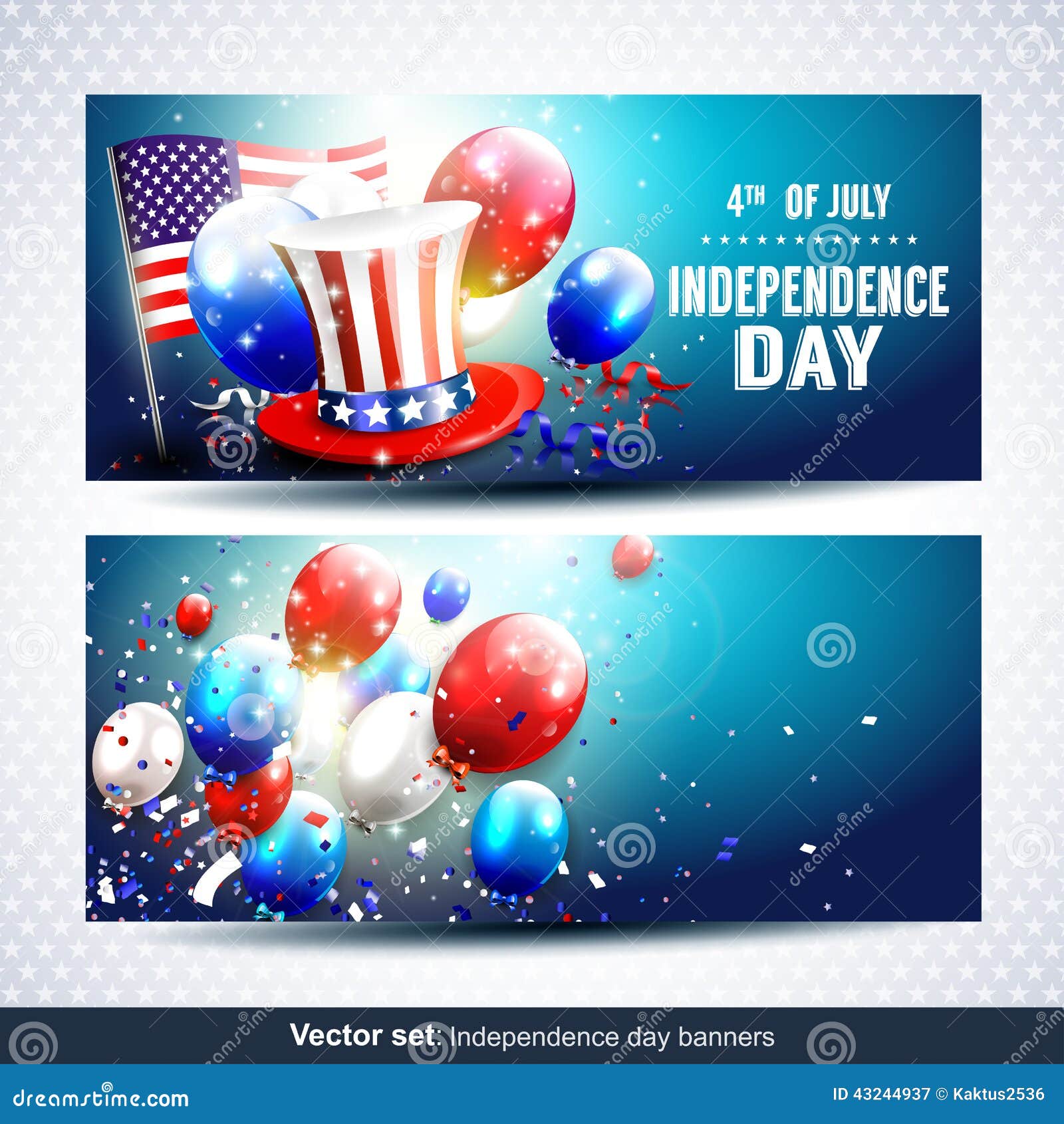 Independence Day Banners Stock Photography | CartoonDealer.com #43245086