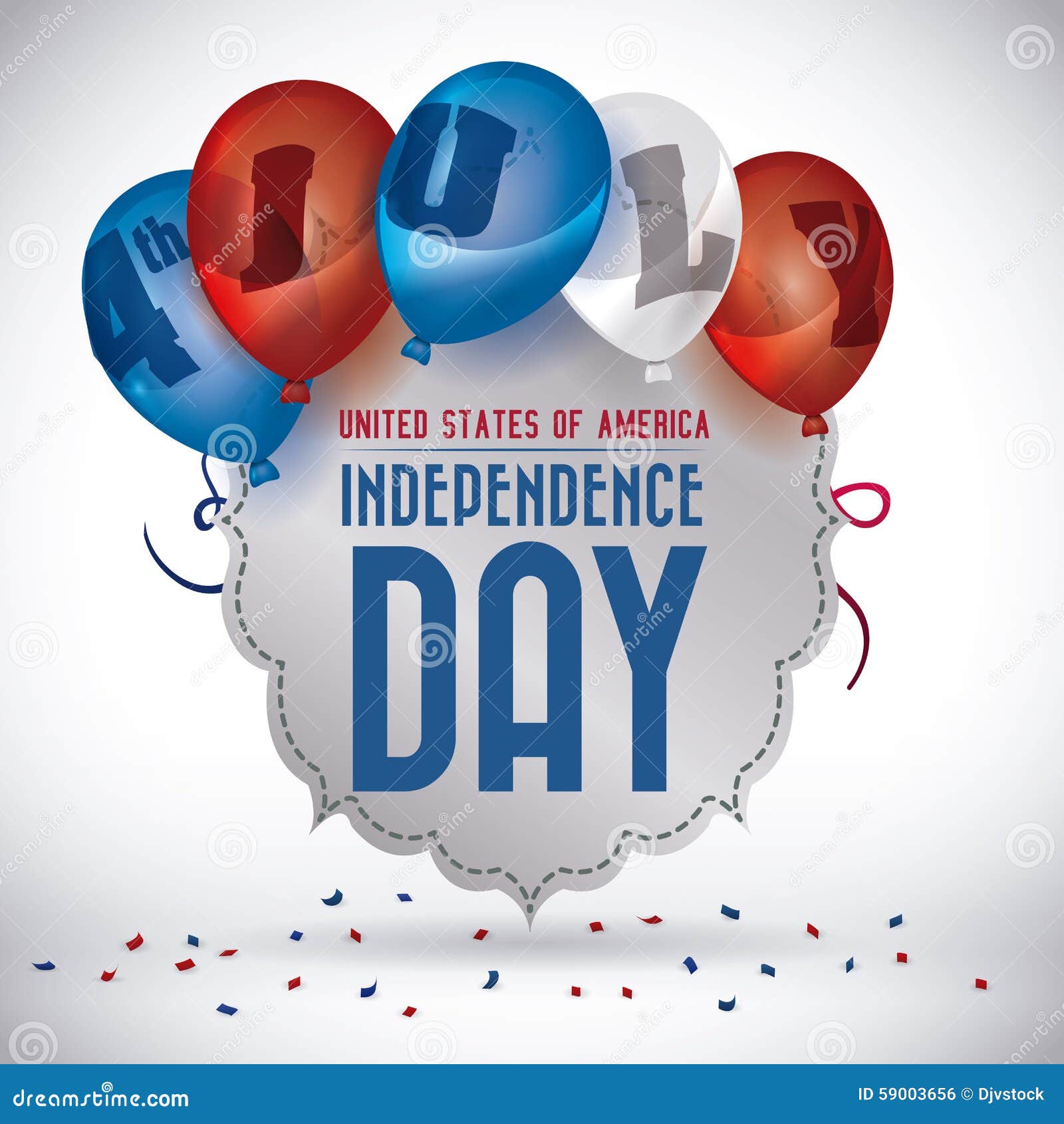 Independence day design. stock vector. Illustration of celebration ...