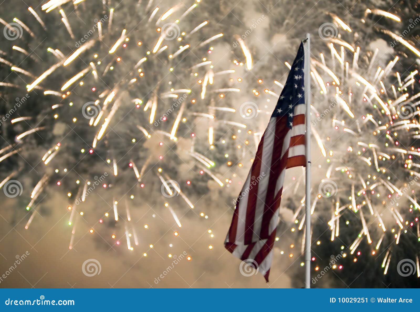 Independence Day Fireworks stock image. Image of patriot - 10029251