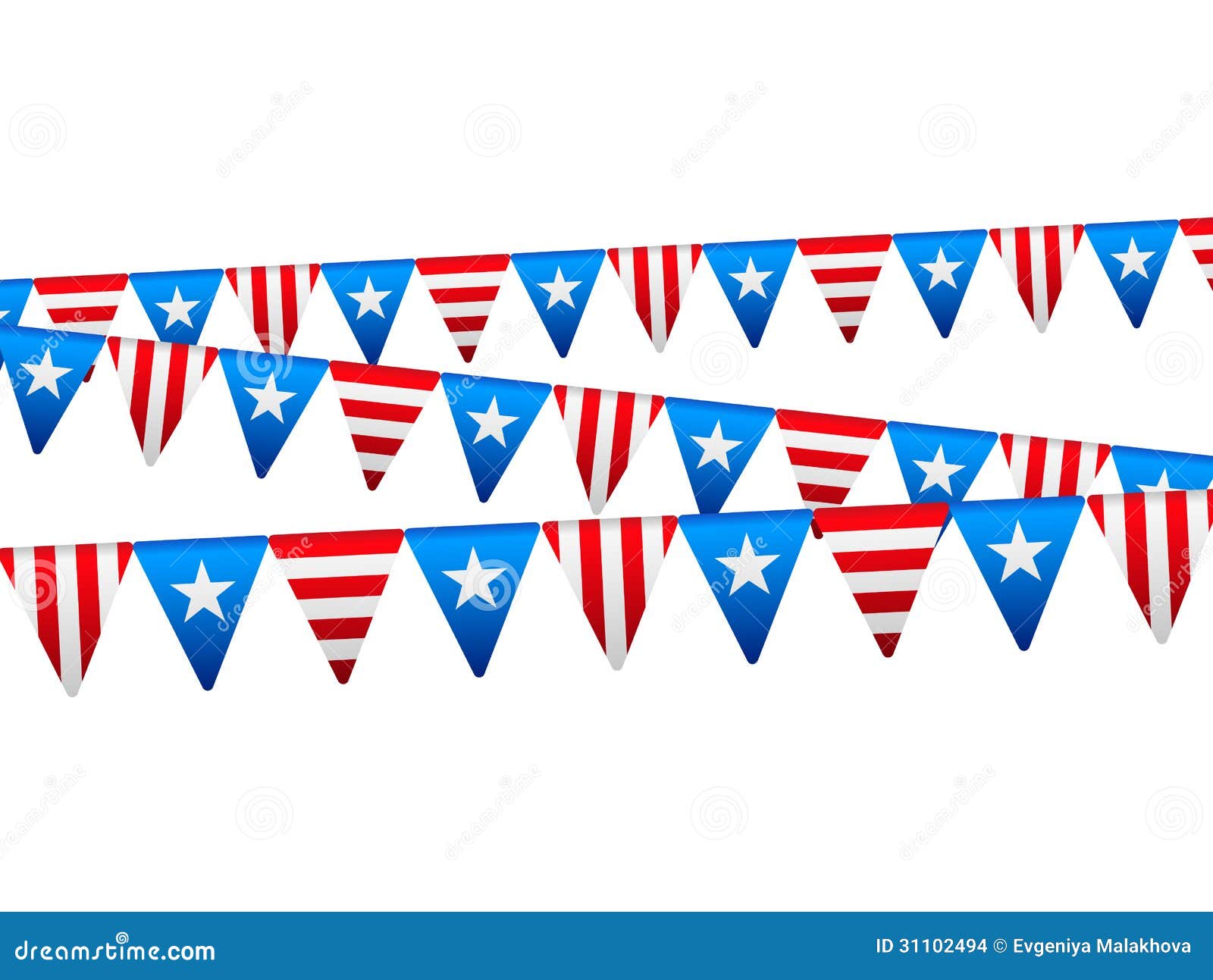 Independence day flags stock vector. Illustration of greeting - 31102494