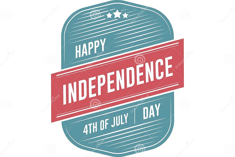 Independence day graphic stock illustration. Illustration of patriot ...