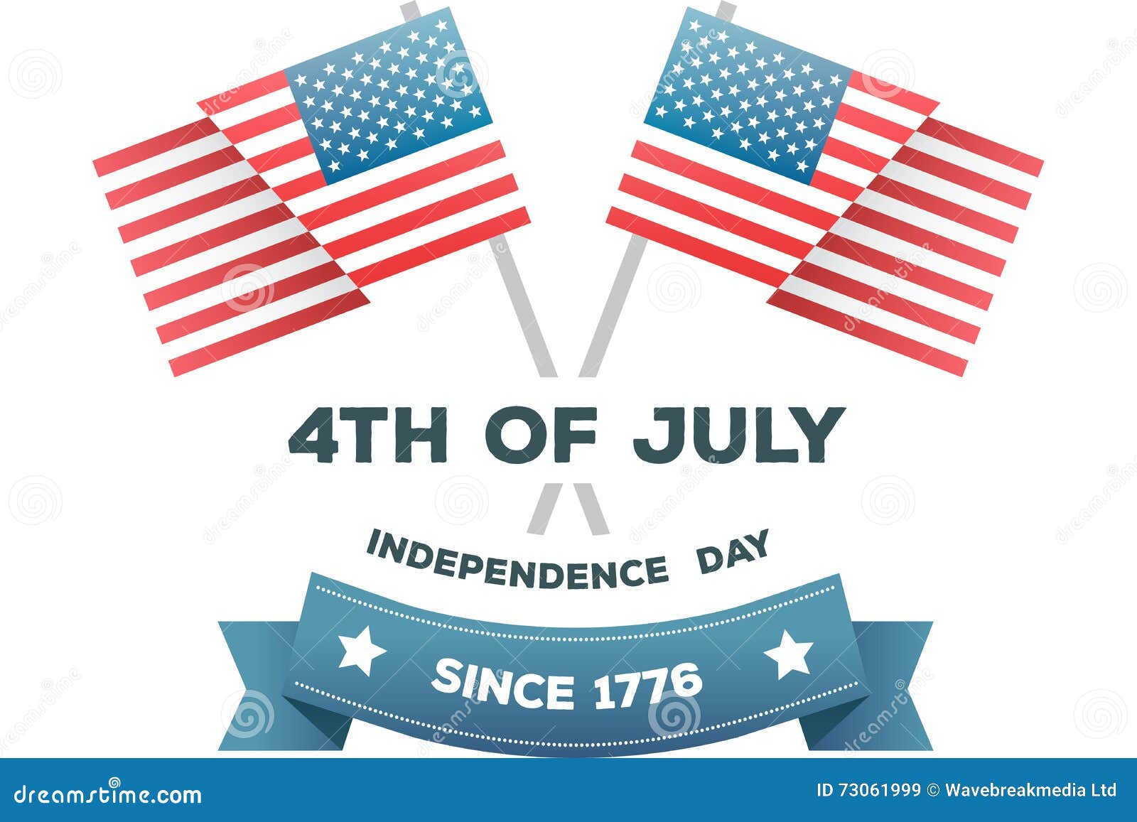 Independence day graphic stock illustration. Illustration of stripes ...