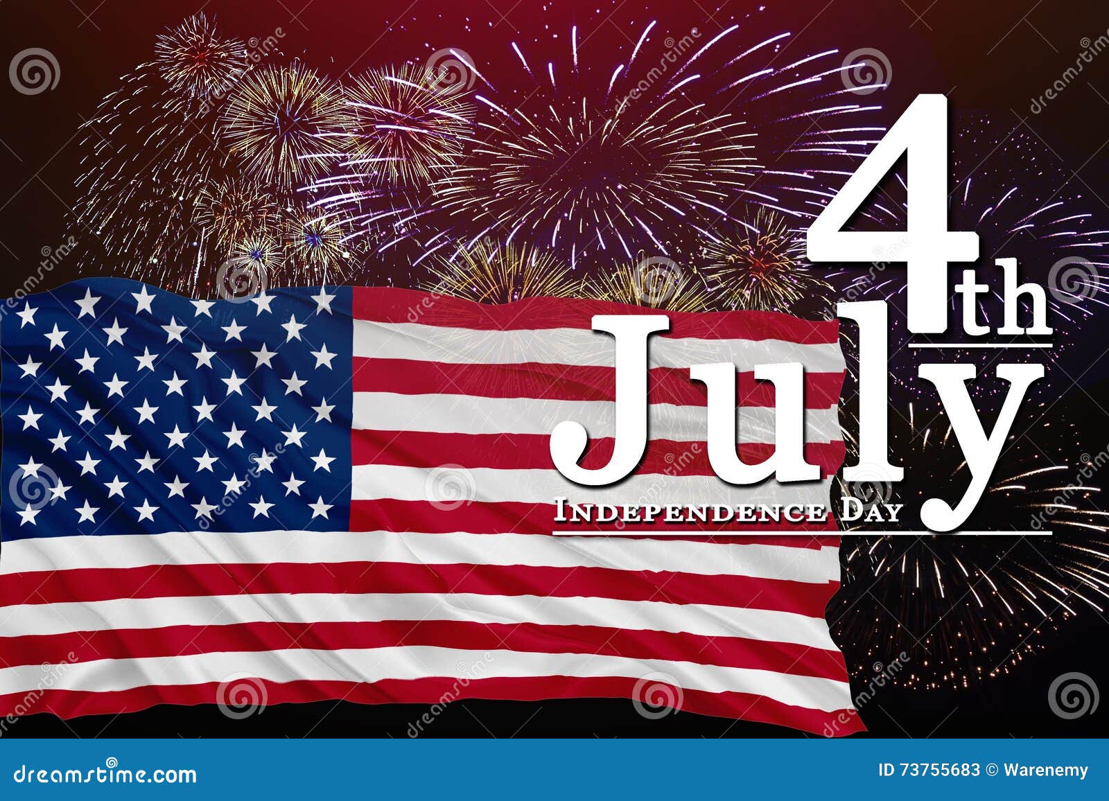 Independence day stock image. Image of show, anniversary - 73755683
