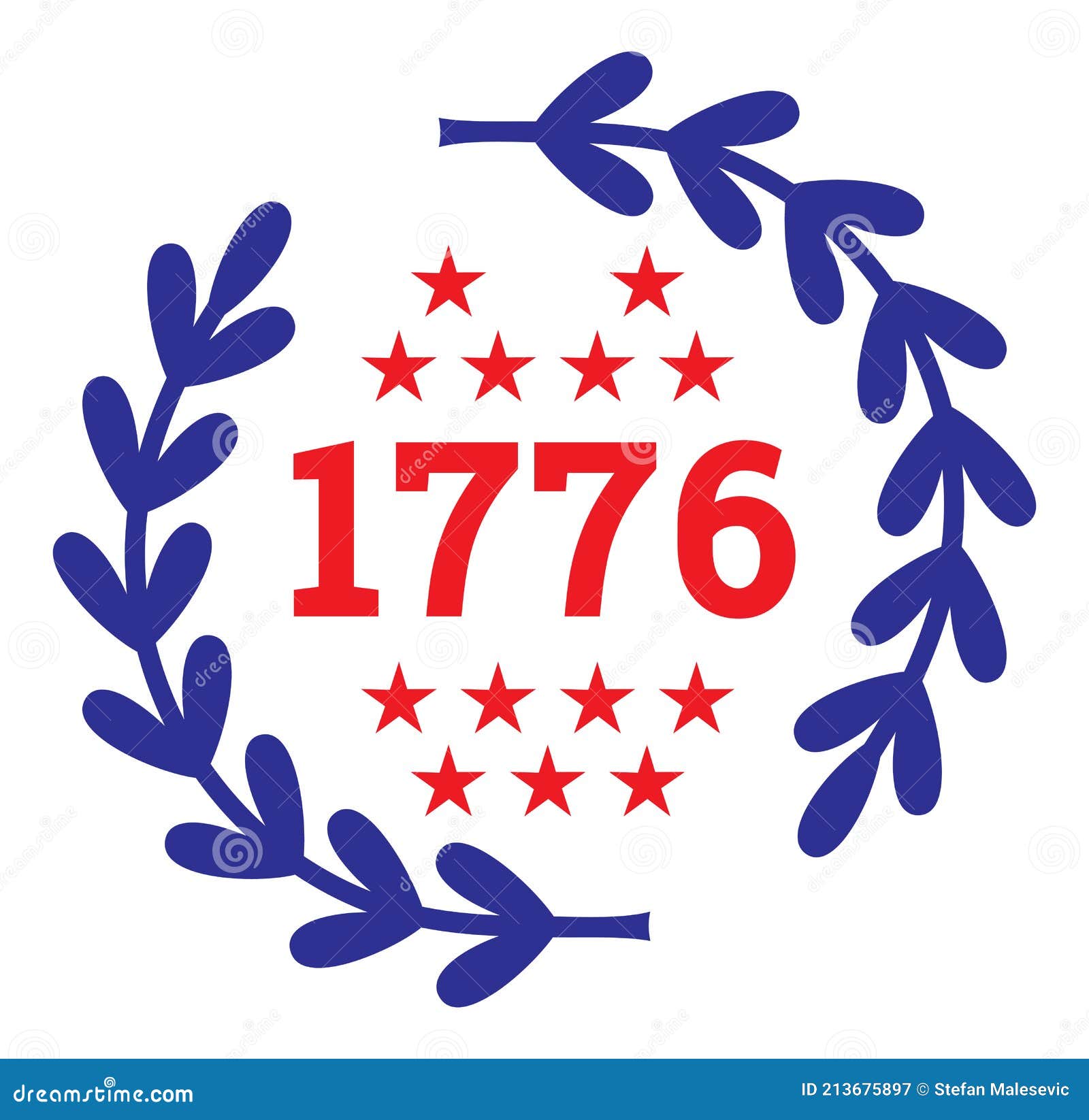 Independence Day logo stock vector. Illustration of logo - 213675897