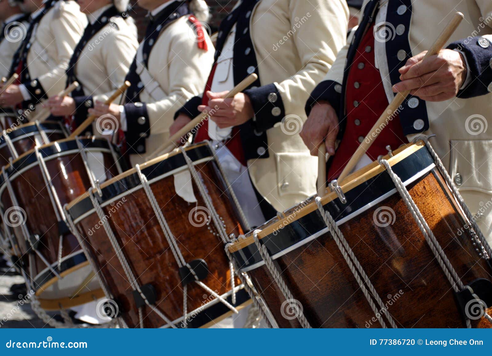Independence Day Parade, Boston, USA Stock Photo - Image of forces ...