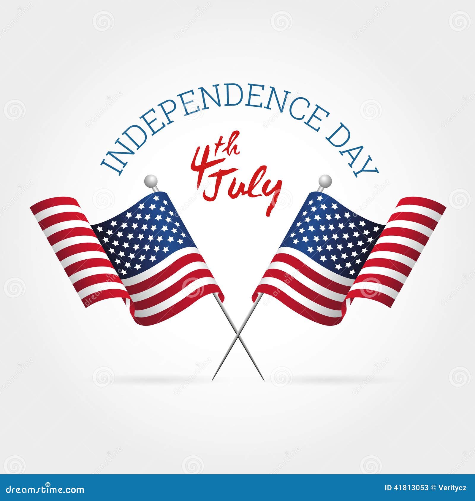 Independence Day Sign stock vector. Illustration of independence - 41813053