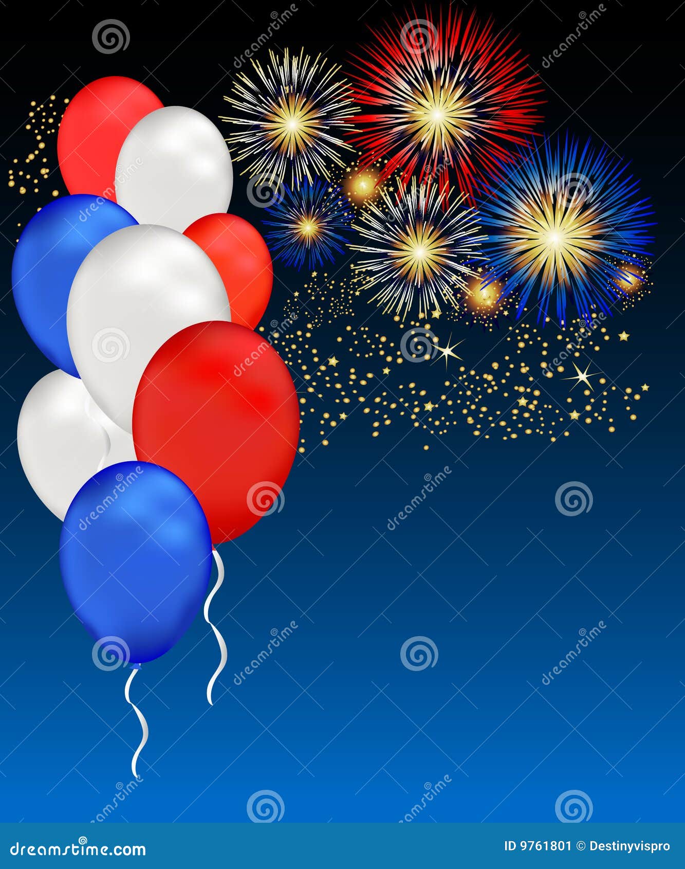 Independence Fireworks Royalty-Free Stock Photography | CartoonDealer ...