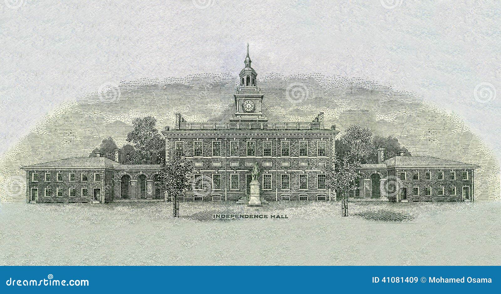 Independence Hall stock image. Image of brick, finance - 41081409