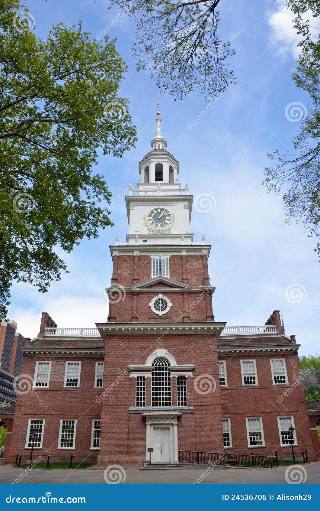 Independence Hall, Philadelphia Stock Photo - Image of national ...