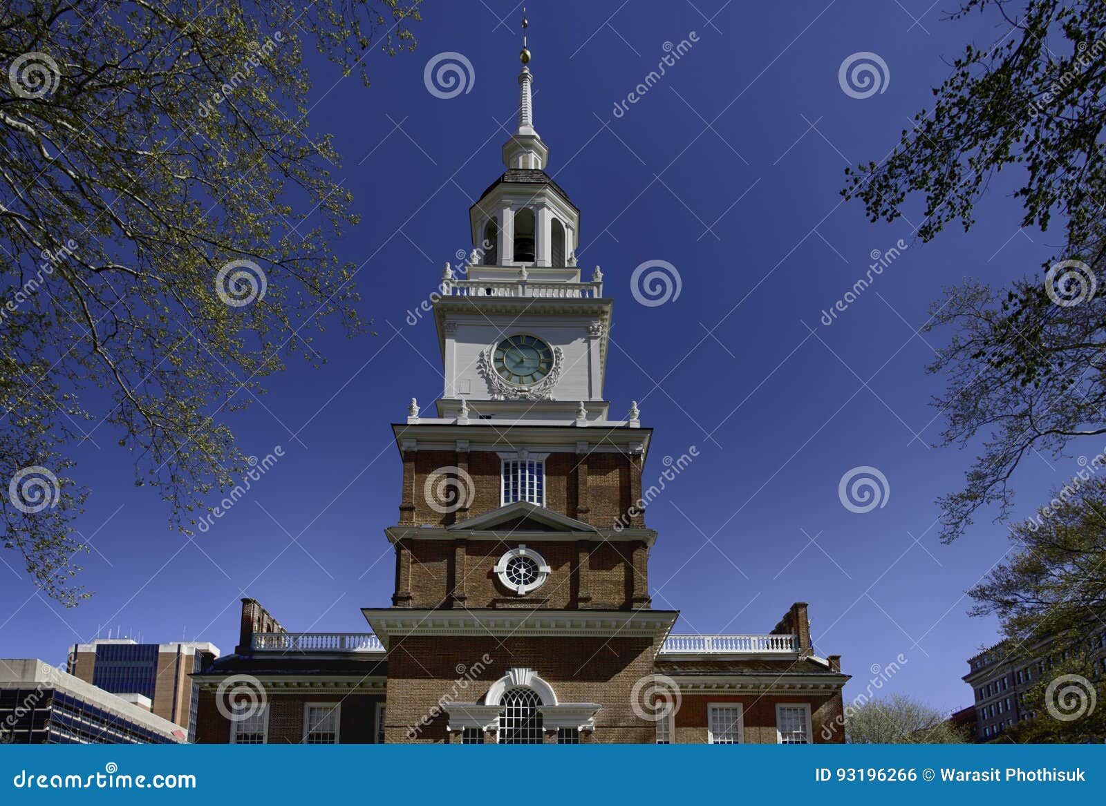 Independence Hall in Philadelphia Stock Photo - Image of independence ...
