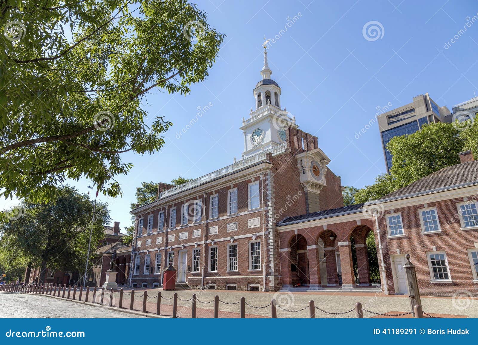 Independence Hall, Philadelphia Stock Image - Image of liberty, mall ...