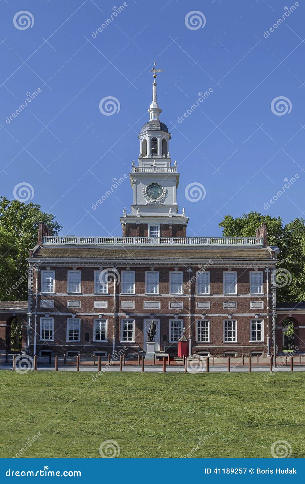 Independence Hall, Philadelphia Stock Image - Image of late ...