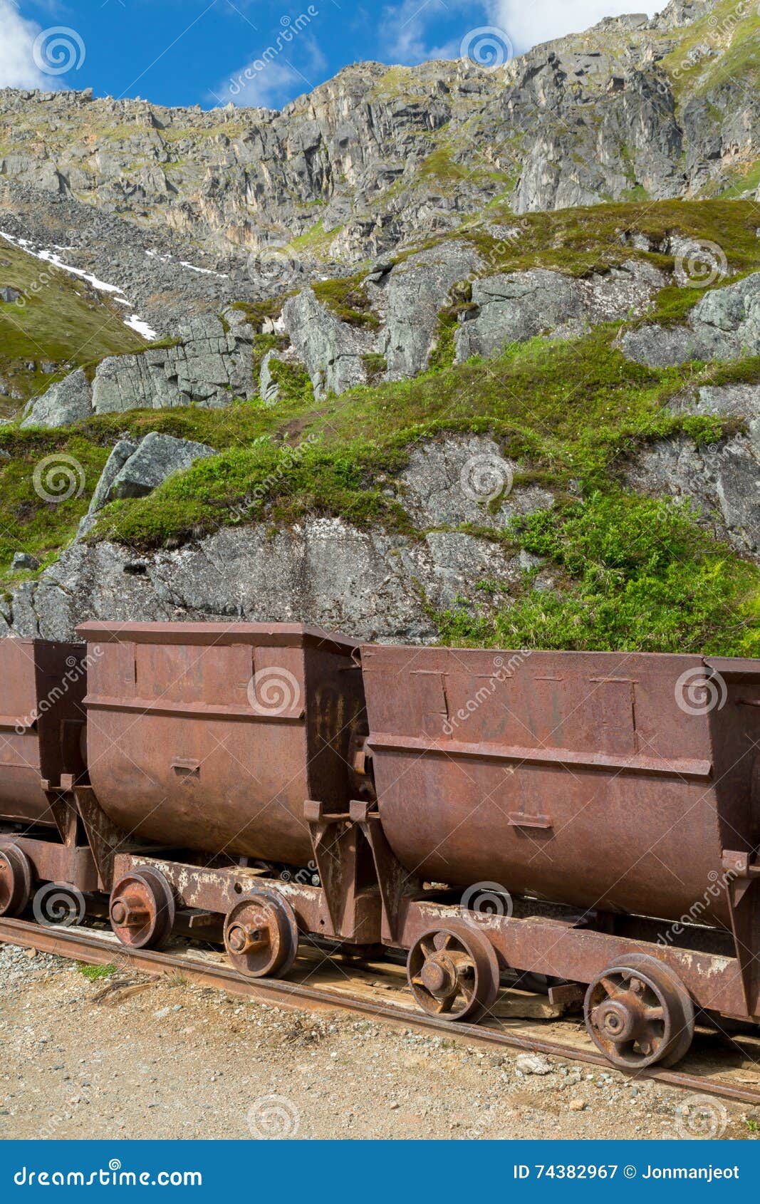 Independence Mine in Alaska Stock Image - Image of sightseeing, hatcher ...