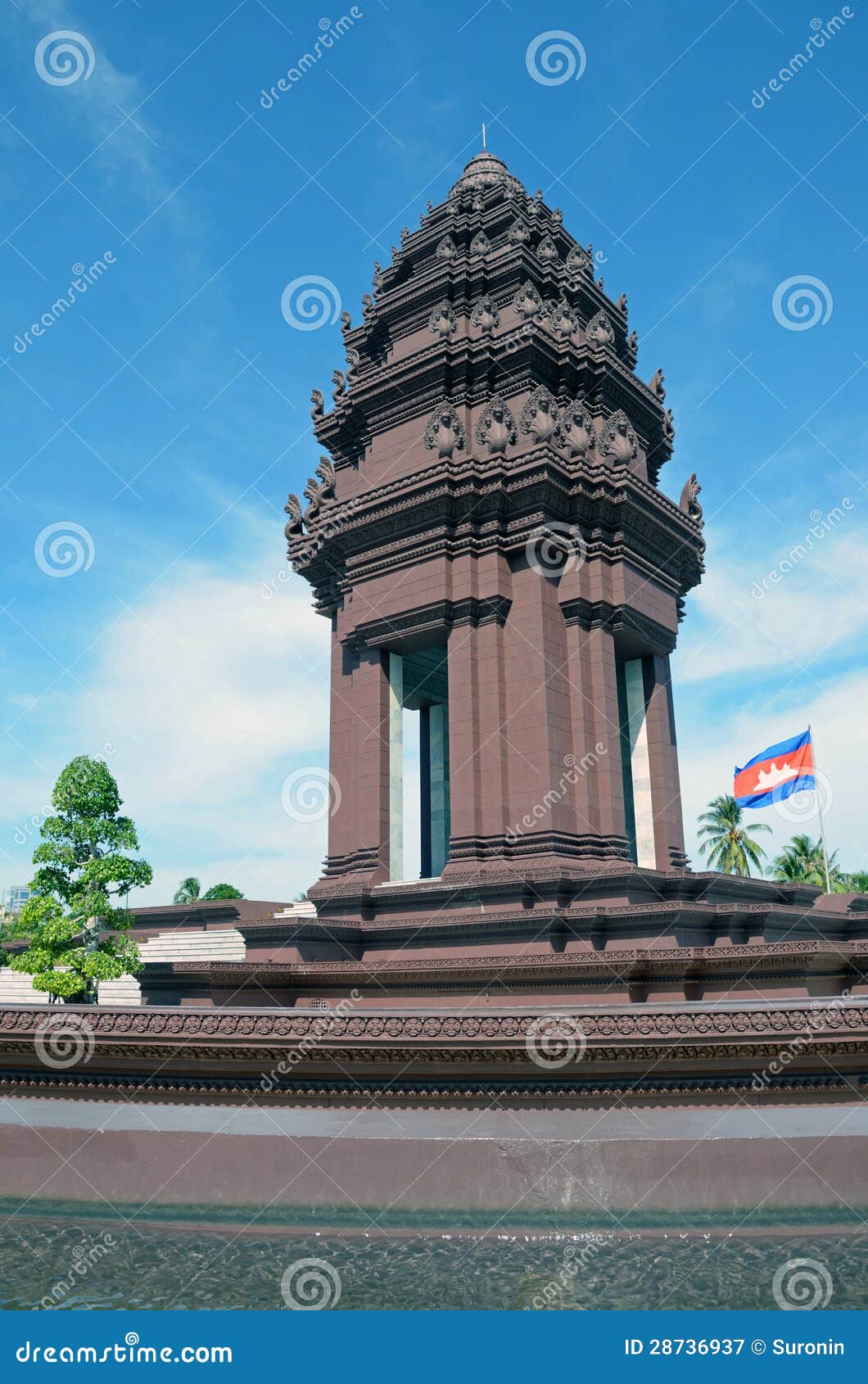 Independence Monument stock image. Image of penh, monument - 28736937