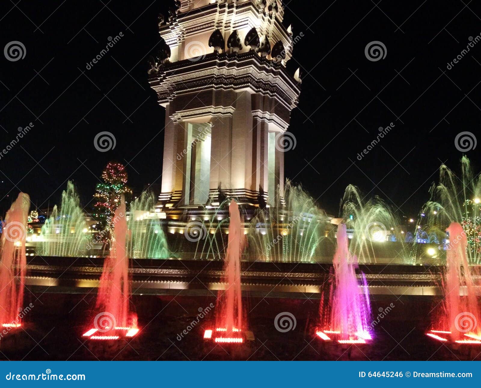 Independence Monument Building Stock Photo - Image of color, monument ...