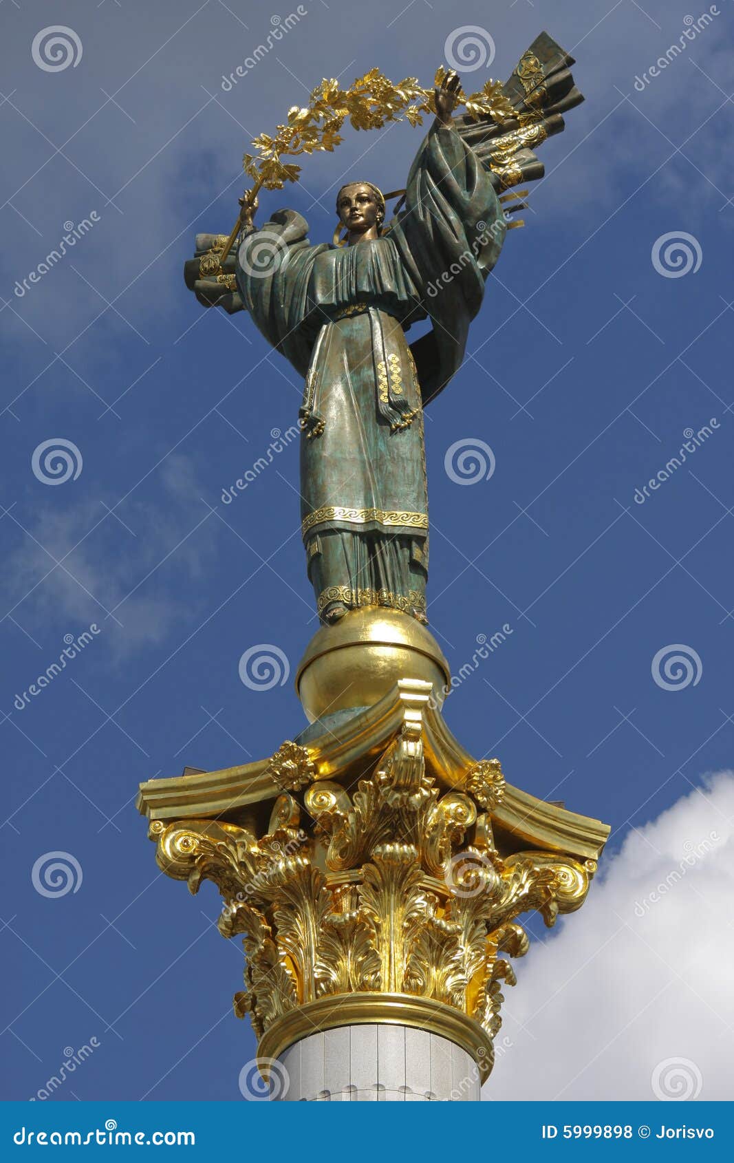 Independence Monument in Kiev Stock Photo - Image of indepence ...