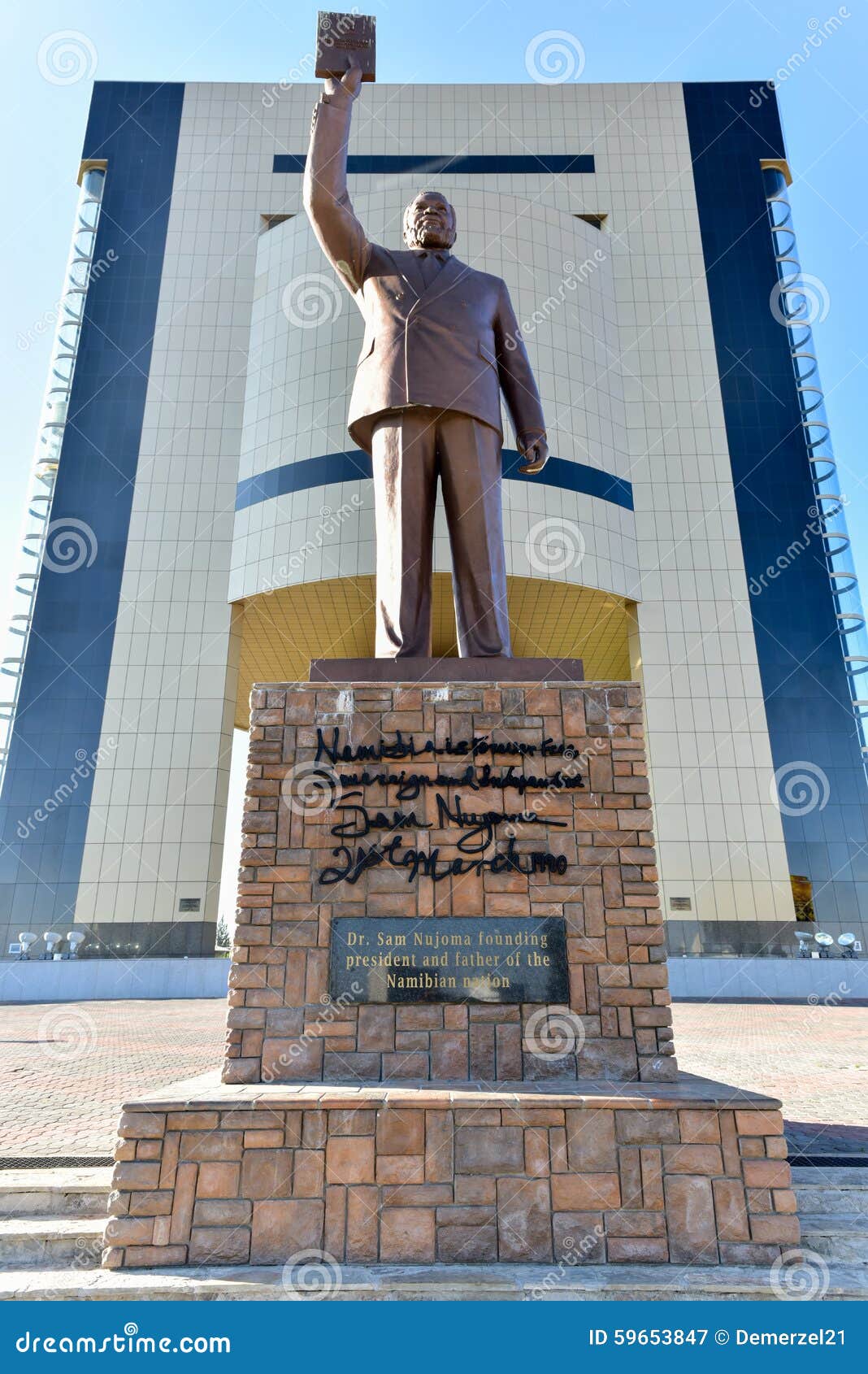 Independence Museum, Windhoek, Namibia, Africa Stock Image - Image of ...