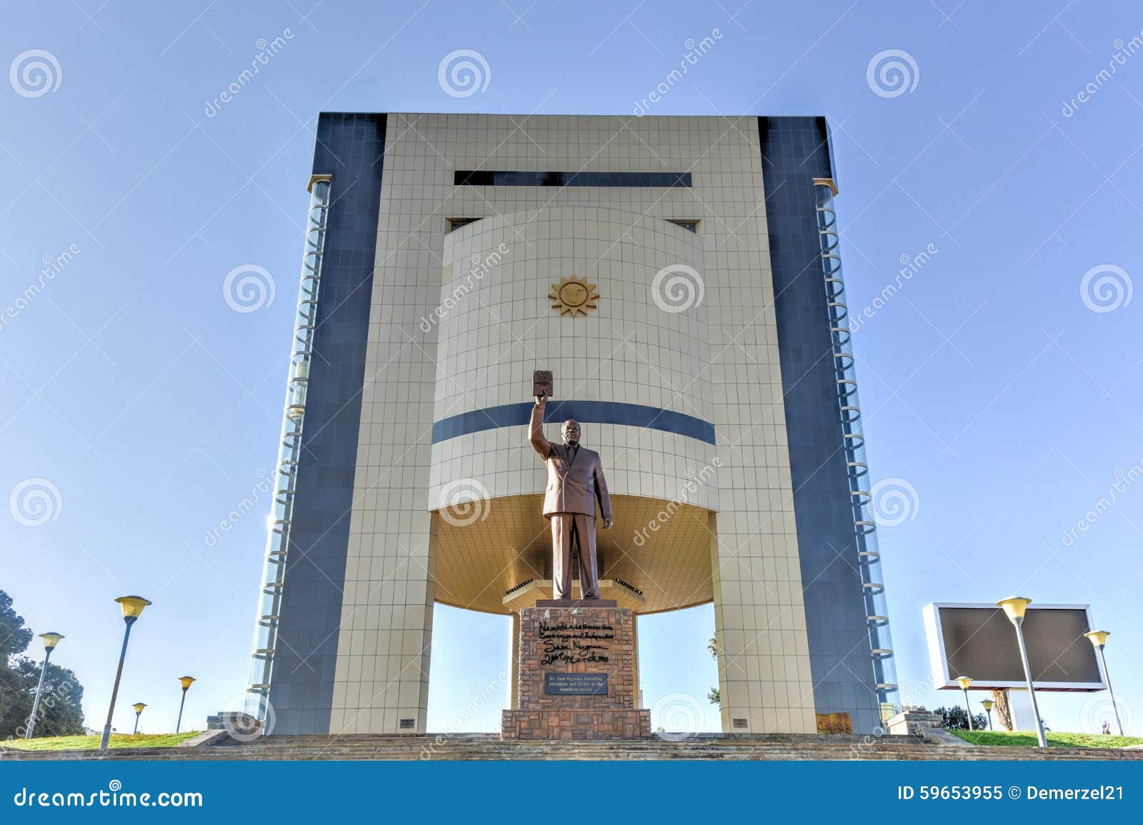 Independence Museum, Windhoek, Namibia, Africa Stock Image - Image of ...