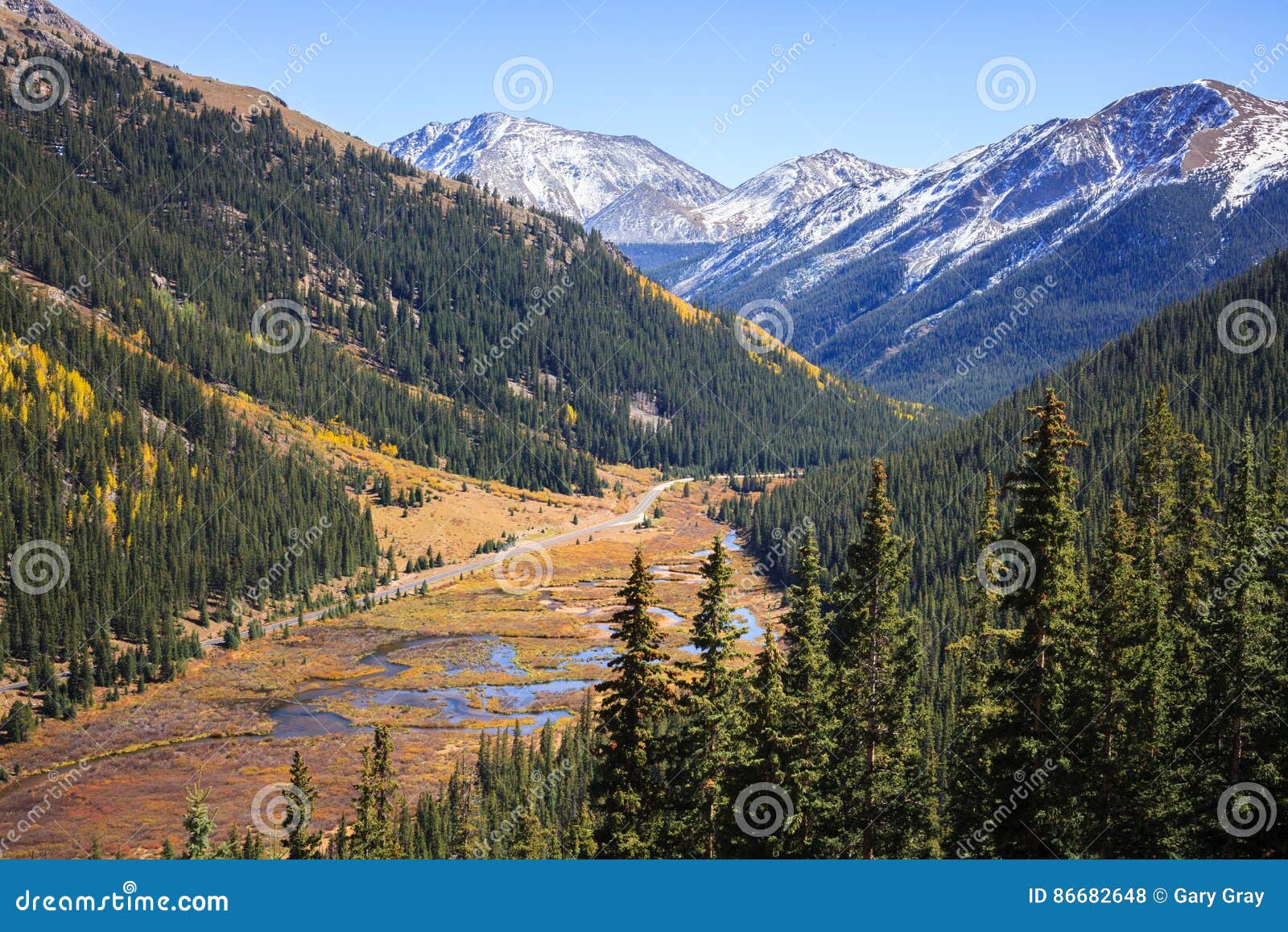 Independence Pass Colorado stock photo. Image of view - 86682648