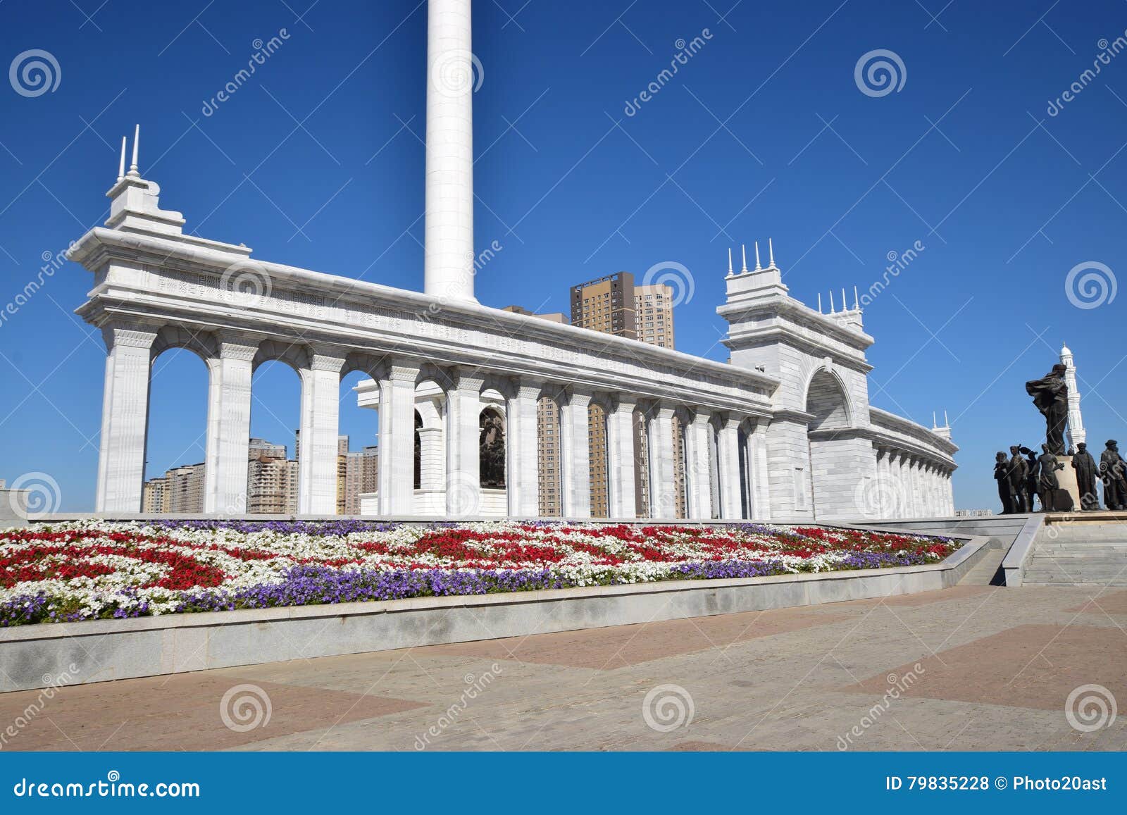 Independence Square in Astana Stock Photo - Image of astana, historical ...