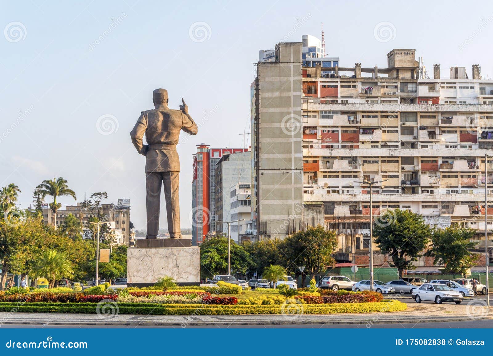 Independence Square in Maputo, Capital City of Mozambique Editorial ...