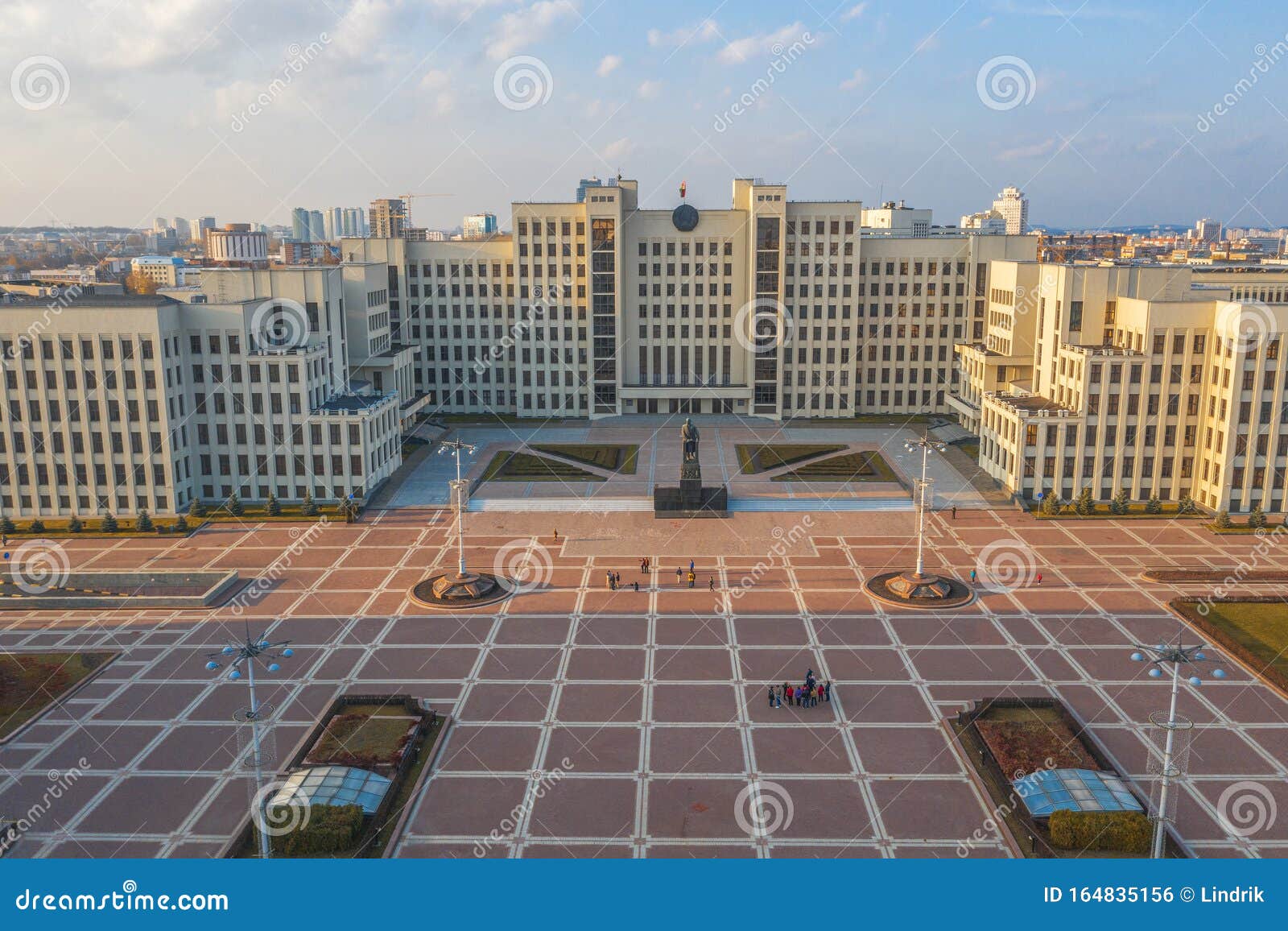 Independence Square Minsk. Belarus Stock Photo - Image of culture ...