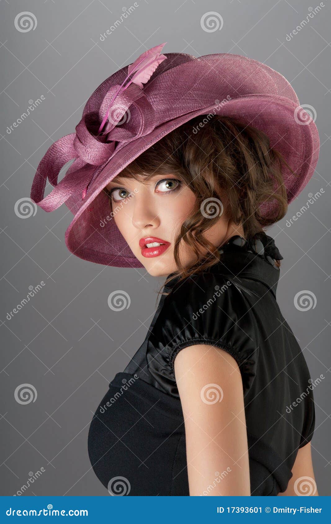Independent look. stock image. Image of glamour, hair - 17393601