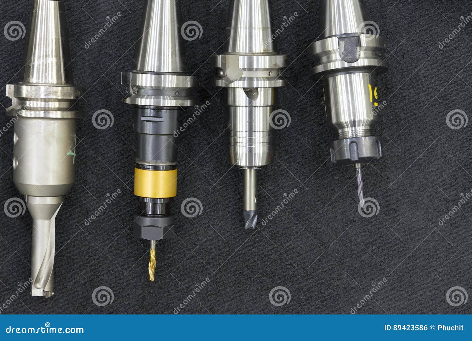 The Index-able Tool for CNC Milling Stock Photo - Image of metalwork ...