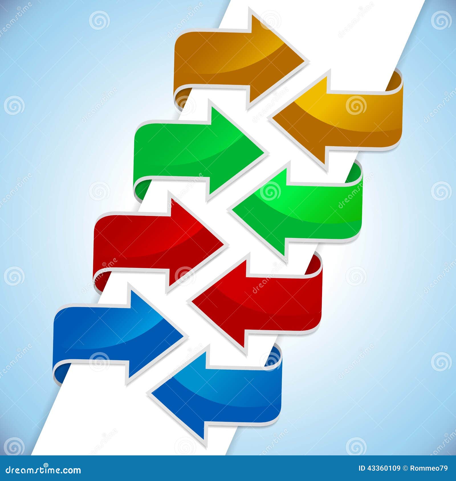 Index arrow vector stock vector. Illustration of abstraction - 43360109