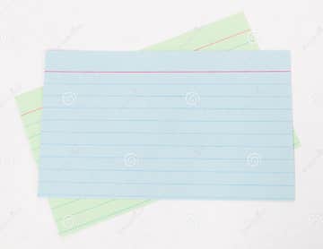 Index Cards stock photo. Image of white, blue, index - 27128138