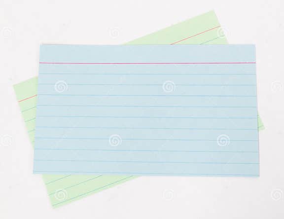 Index Cards stock photo. Image of white, blue, index - 27128138