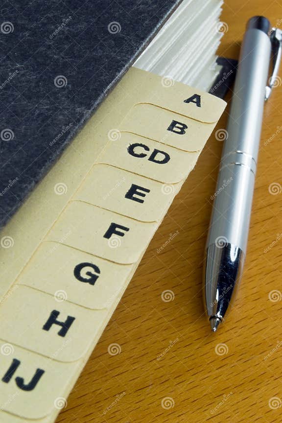 Index filing cards stock image. Image of storage, card - 23776901