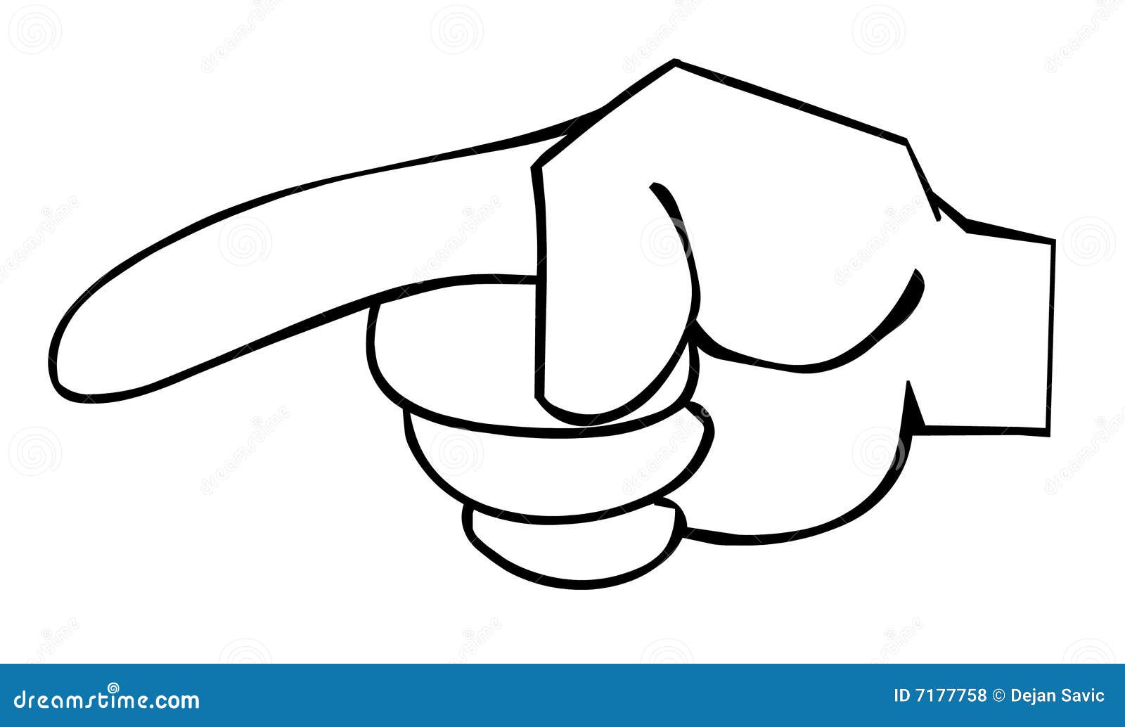 Index Finger Royalty-Free Stock Photo | CartoonDealer.com #1799421