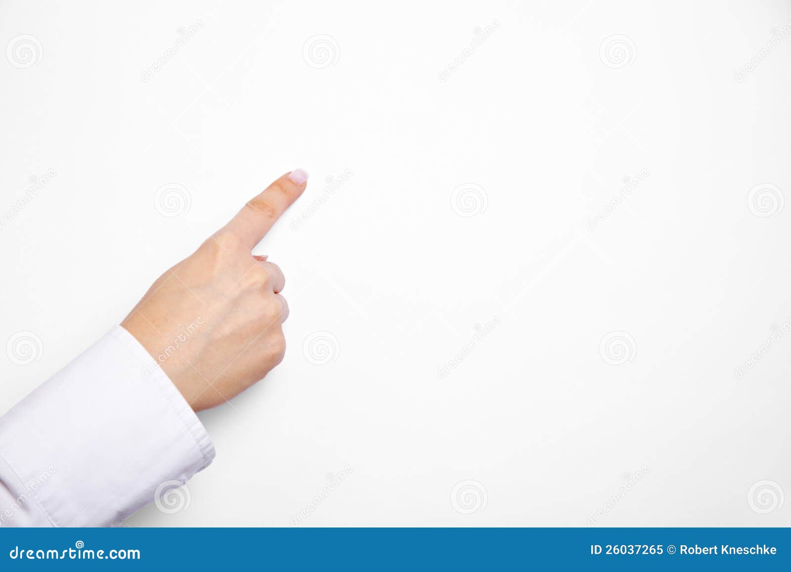 Index Finger on Flipchart Paper Stock Image - Image of people ...