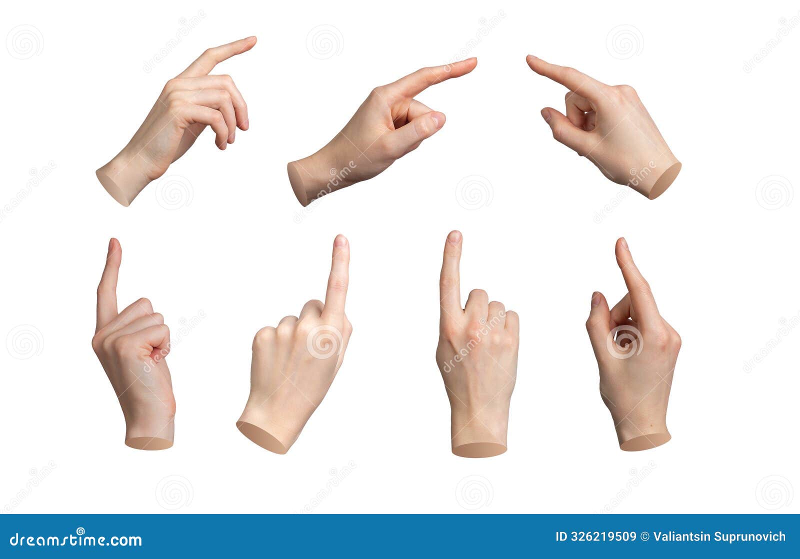 Index Fingers Pointing, Pointers Indicating, Showing, Advertising ...