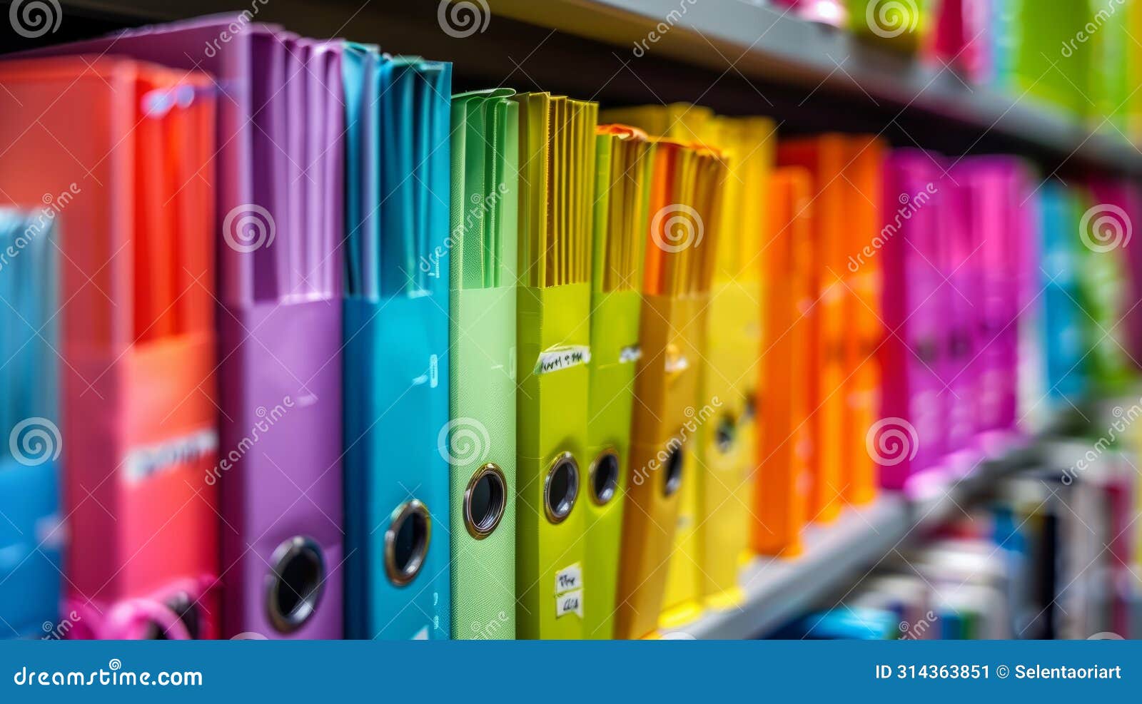 Index Tabs Marking Important Pages Stock Illustration - Illustration of ...