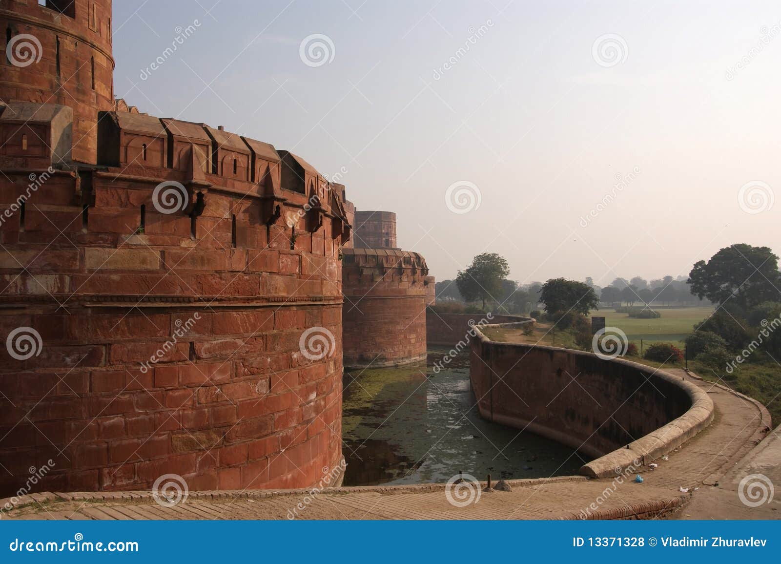 India, Agra, Red Fort (UNESCO World Heritage) Stock Photo - Image of ...