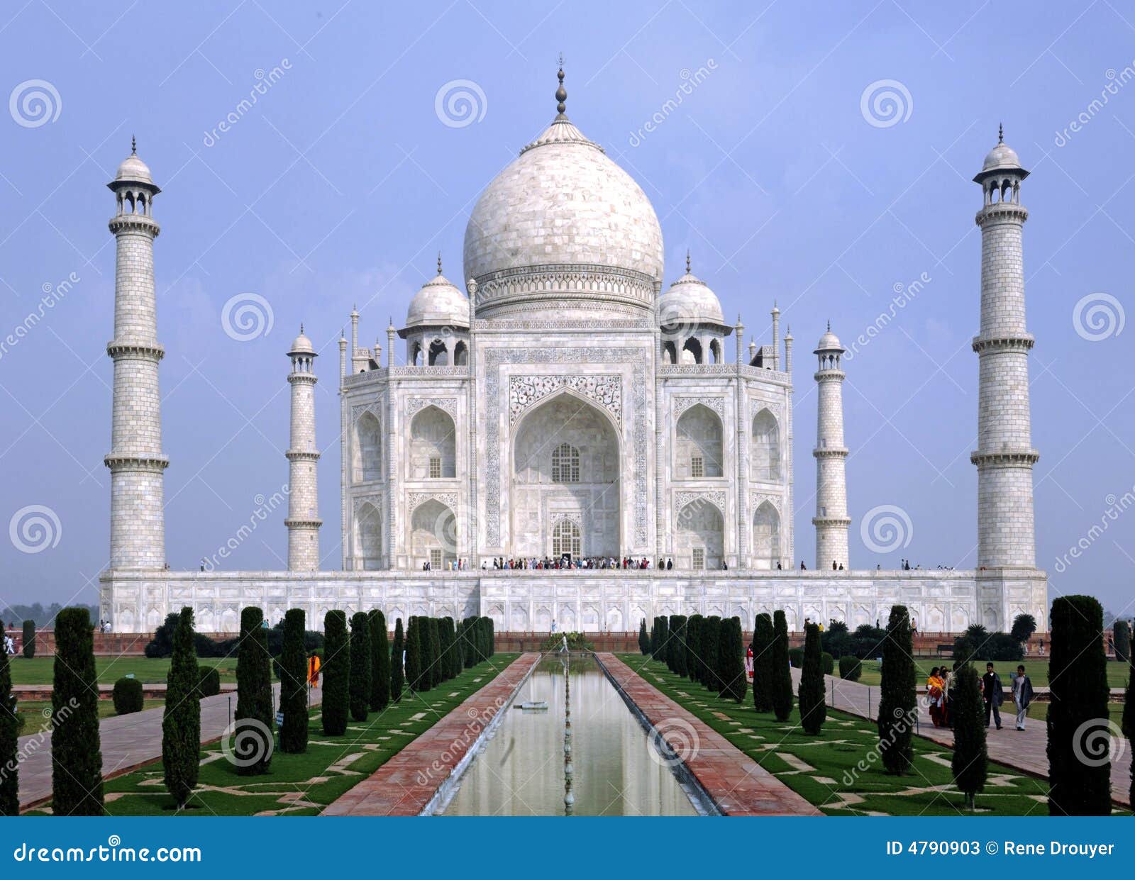 India, Agra: Taj Mahal editorial stock photo. Image of asia - 4790903