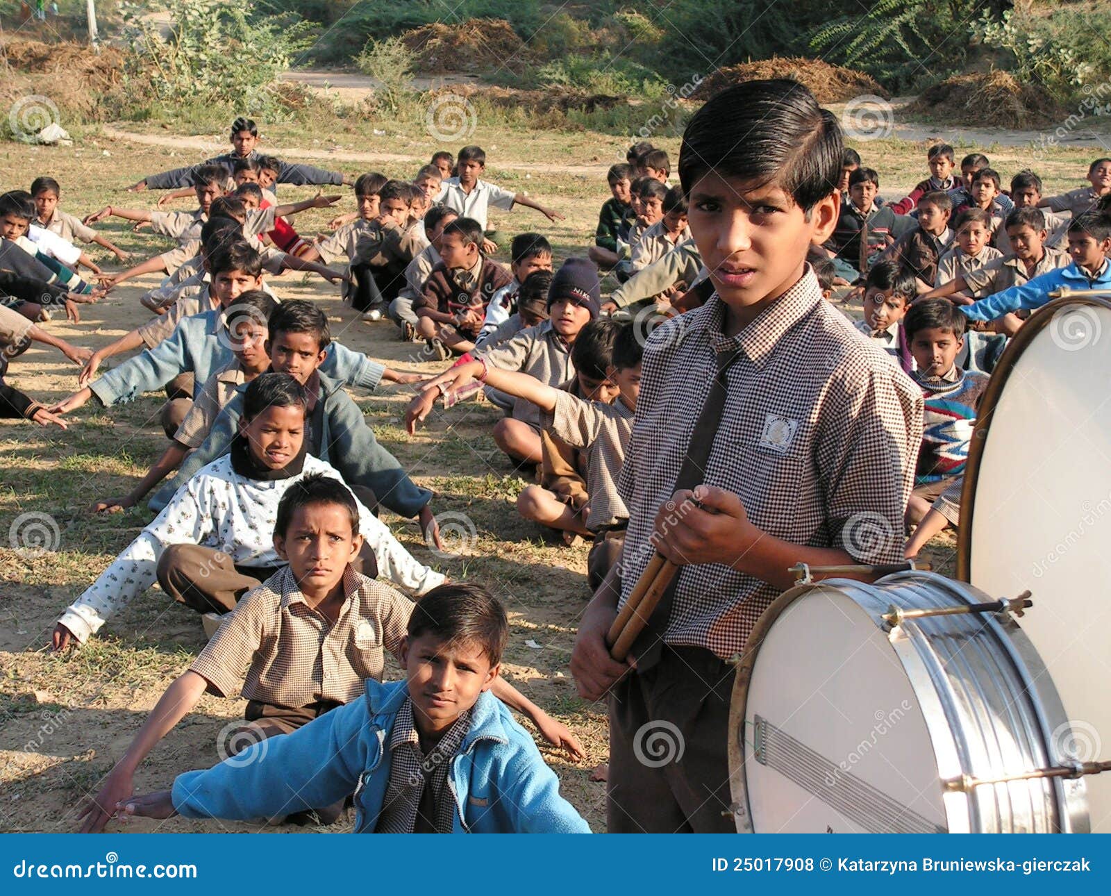 India children editorial stock photo. Image of rows, lesson - 25017908