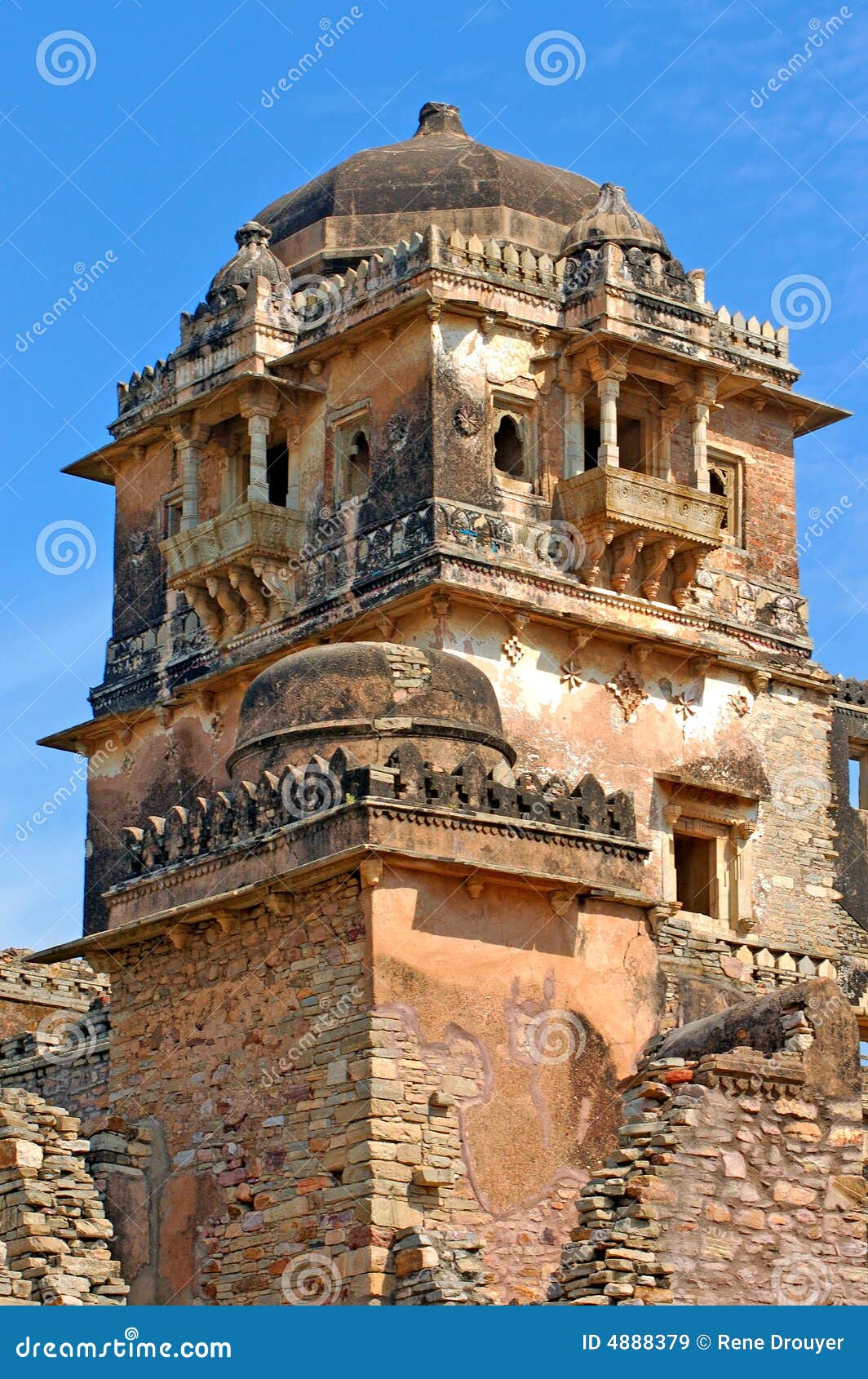 India, Chittorgarh: Citadel Picture. Image: 4888379
