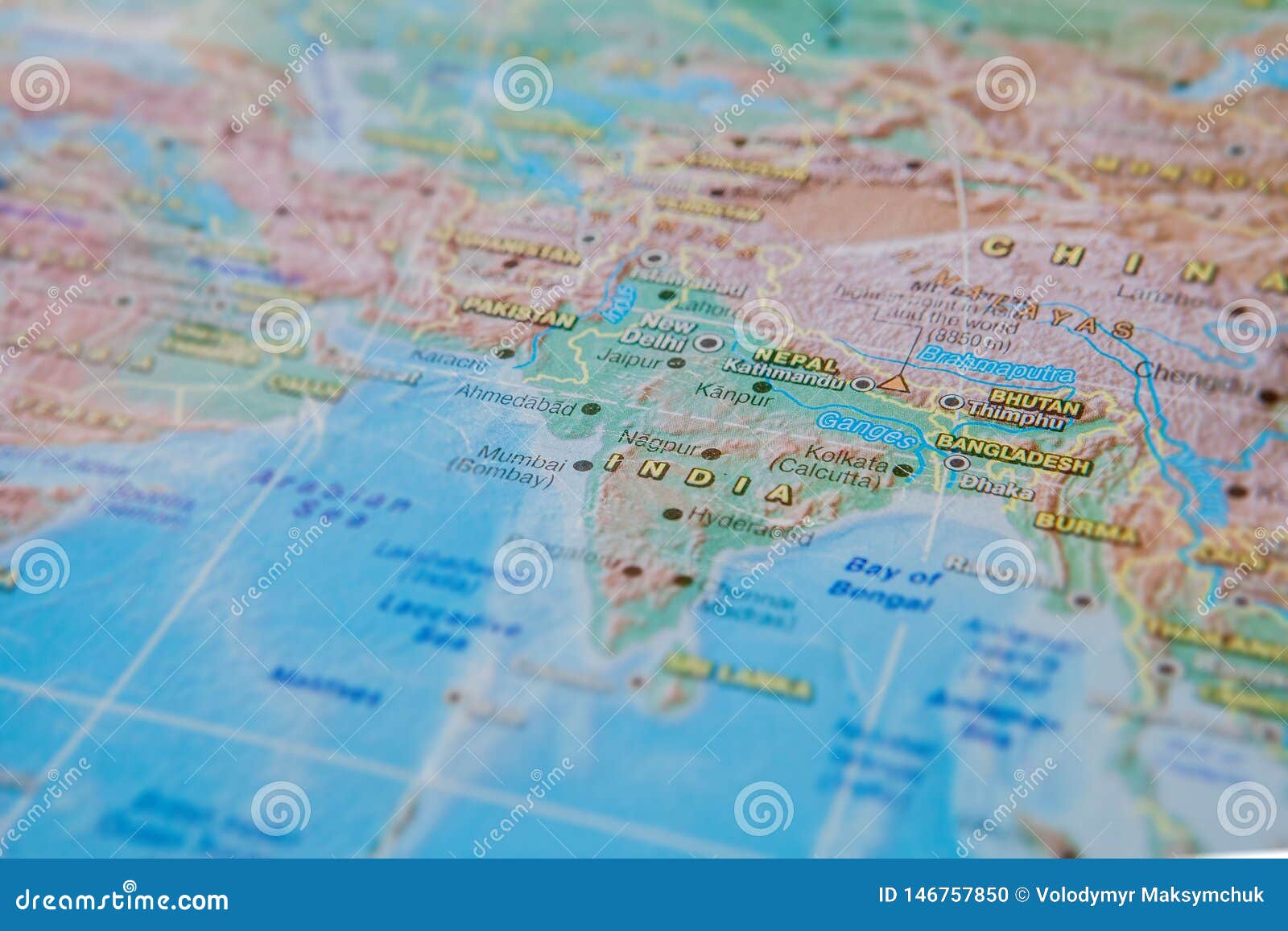 India, Close Up Of Blowing Hole Of Hindu Bamboo Flute Called Bansuri On ...