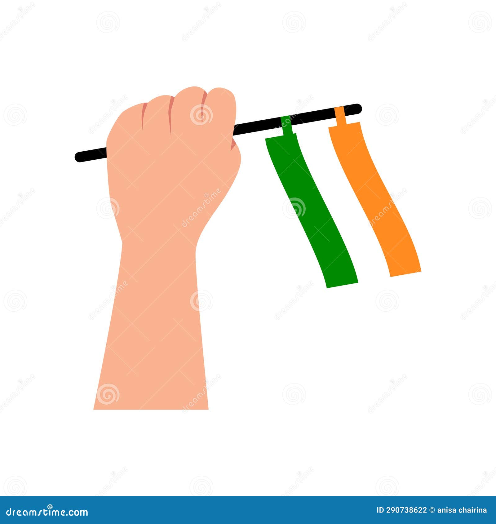 India Element Independence Day Illustration Design Vector Stock ...