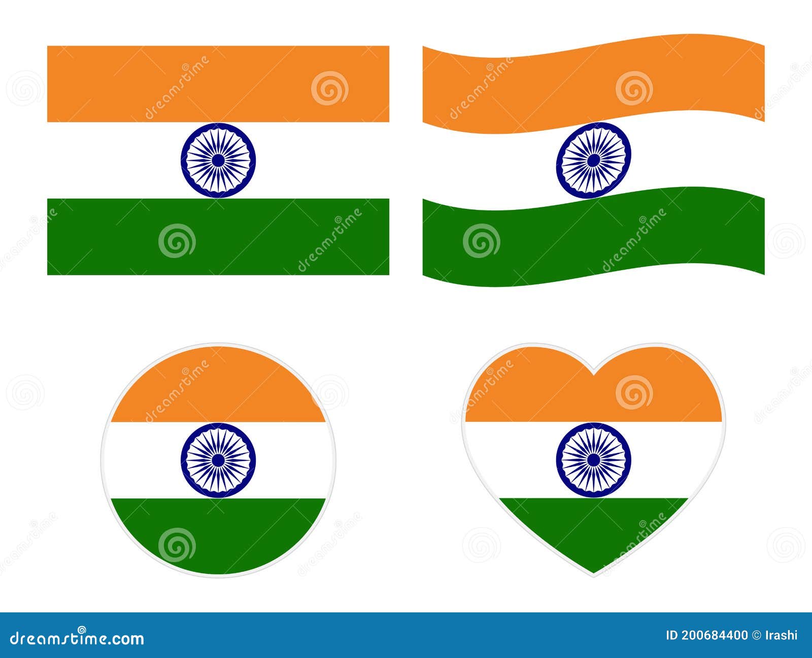 India flag design stock vector. Illustration of asian - 200684400