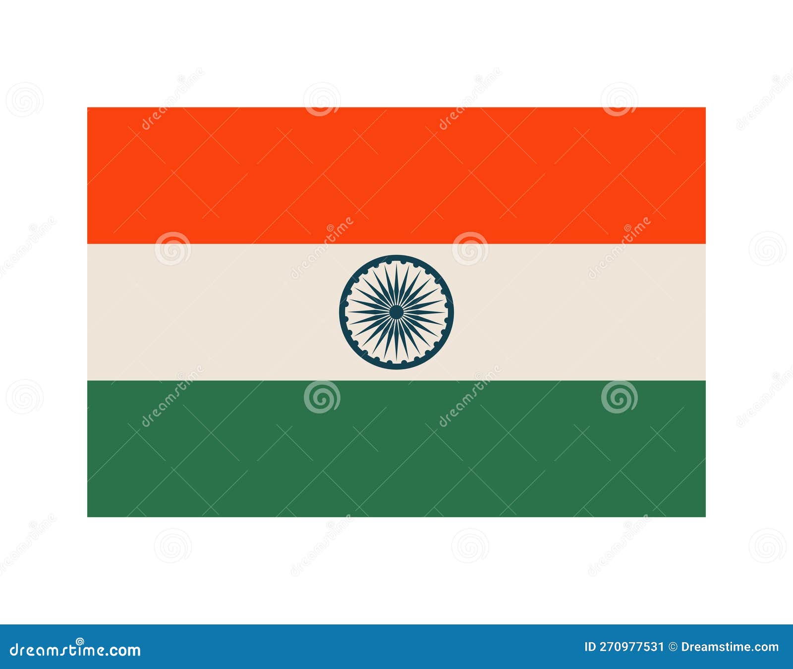India flag emblem stock vector. Illustration of asian - 270977531