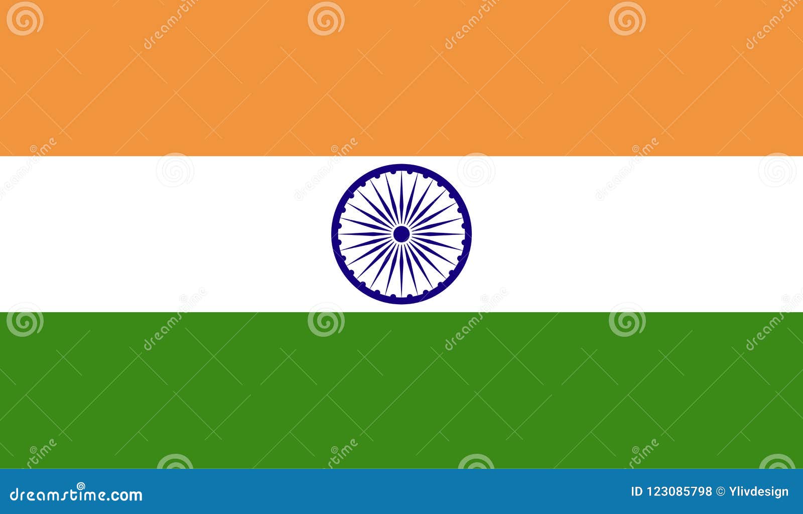 India flag image stock illustration. Illustration of india - 123085798
