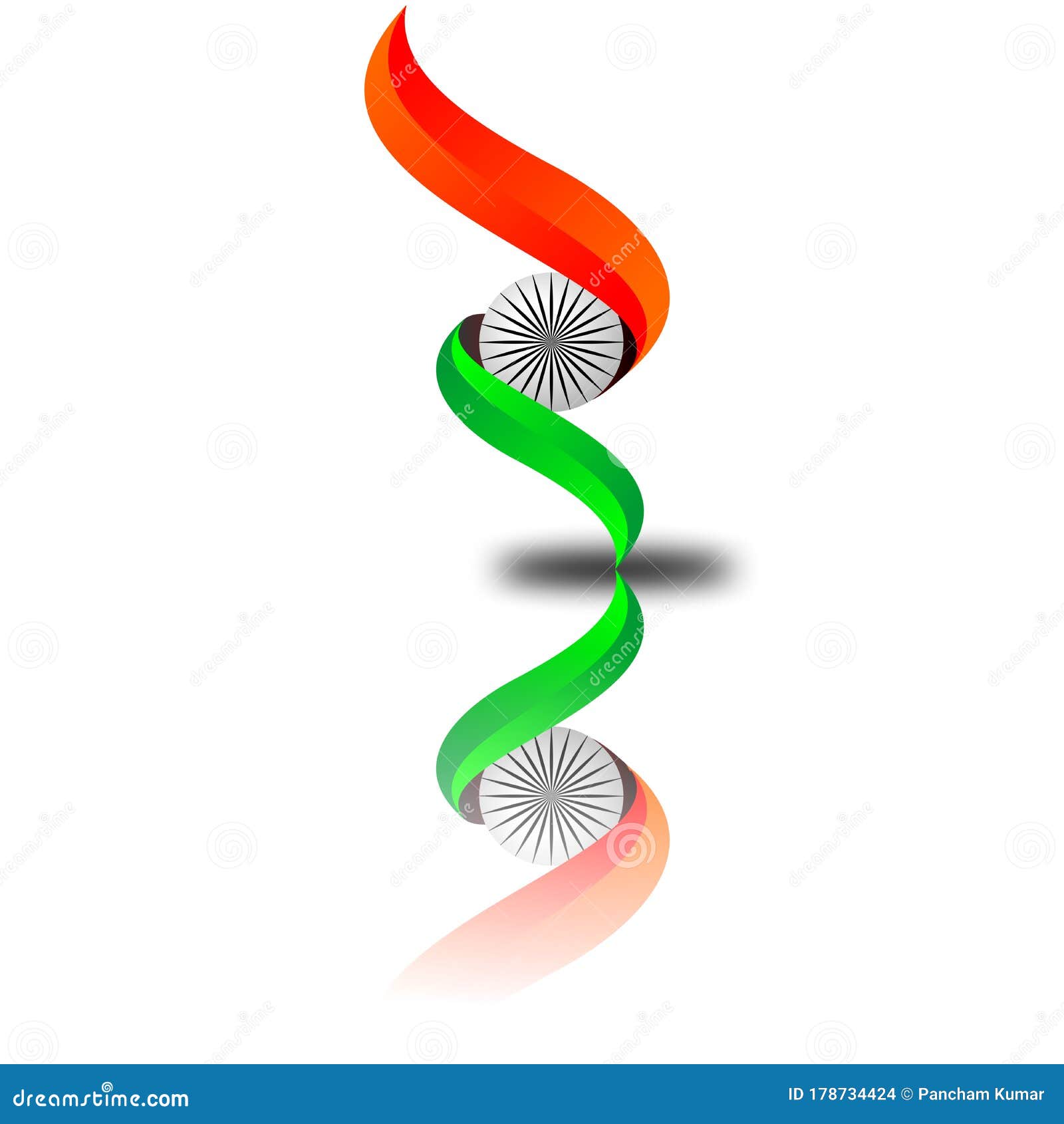 India Flags Logo Vector Template Design. Stock Vector - Illustration of ...