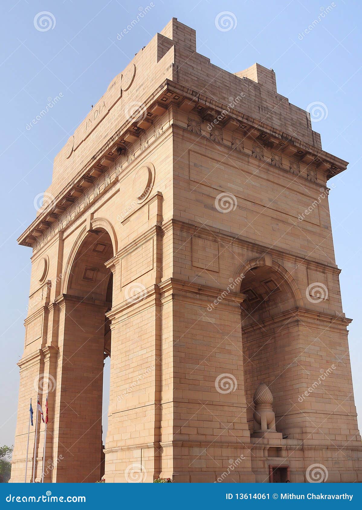 India Gate stock image. Image of country, famous, asian - 13614061