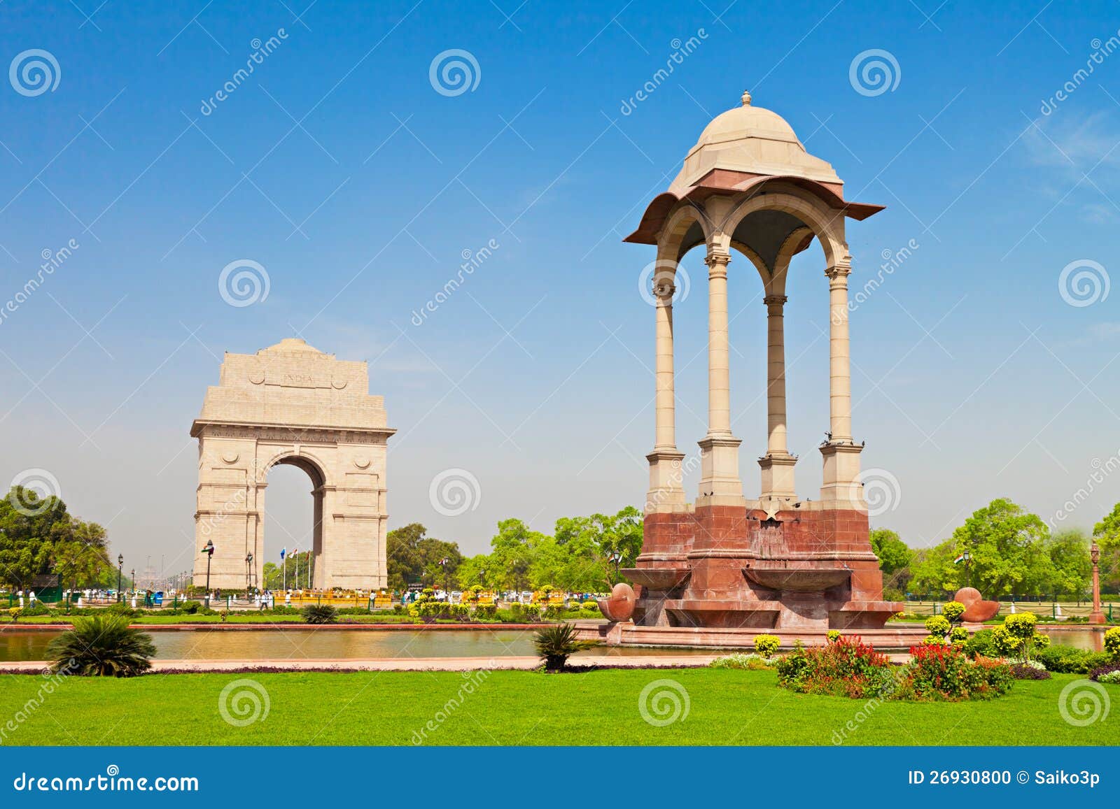 India Gate stock photo. Image of landmark, horizontal - 26930800