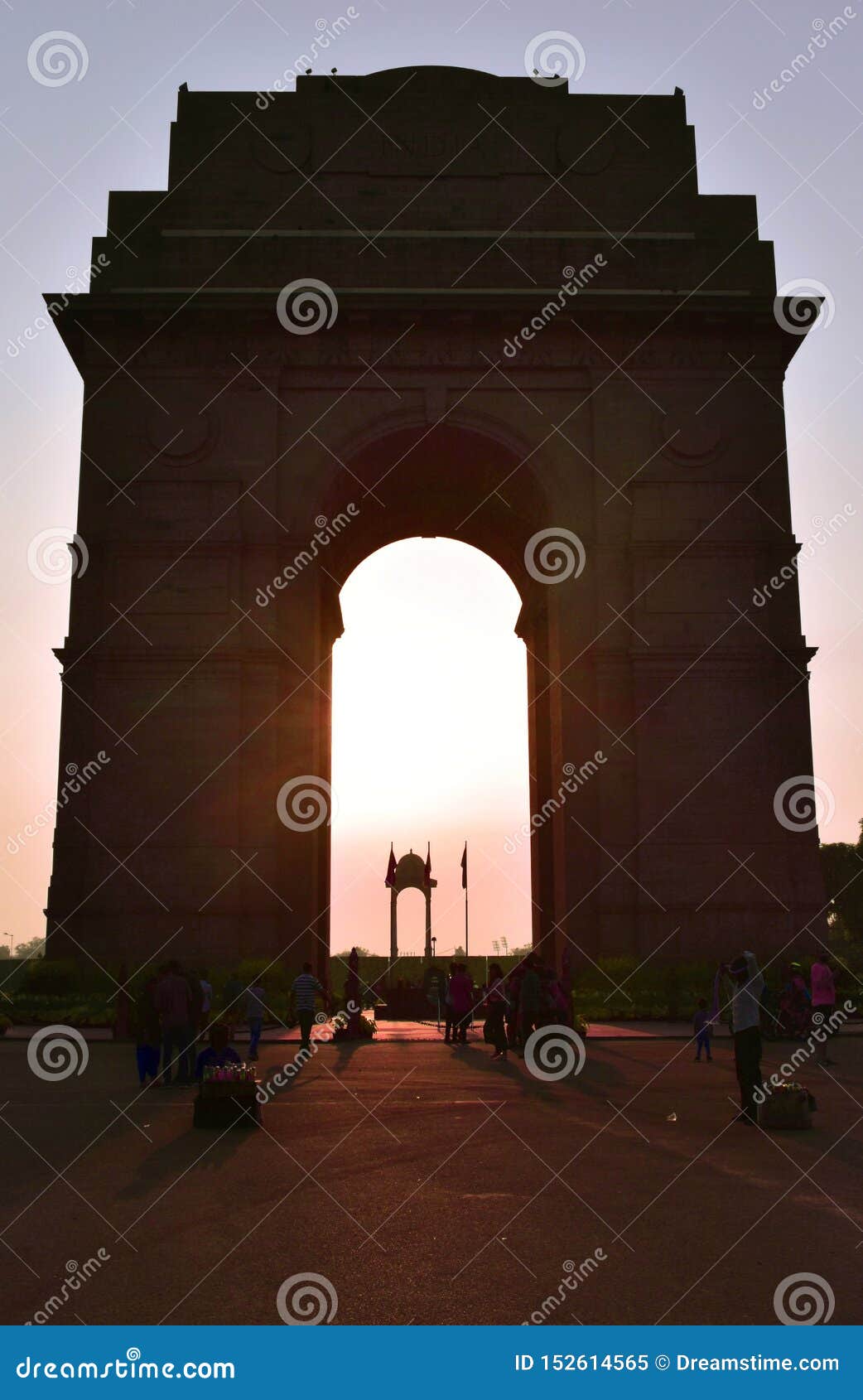 India gate in evening editorial image. Image of evening - 152614565