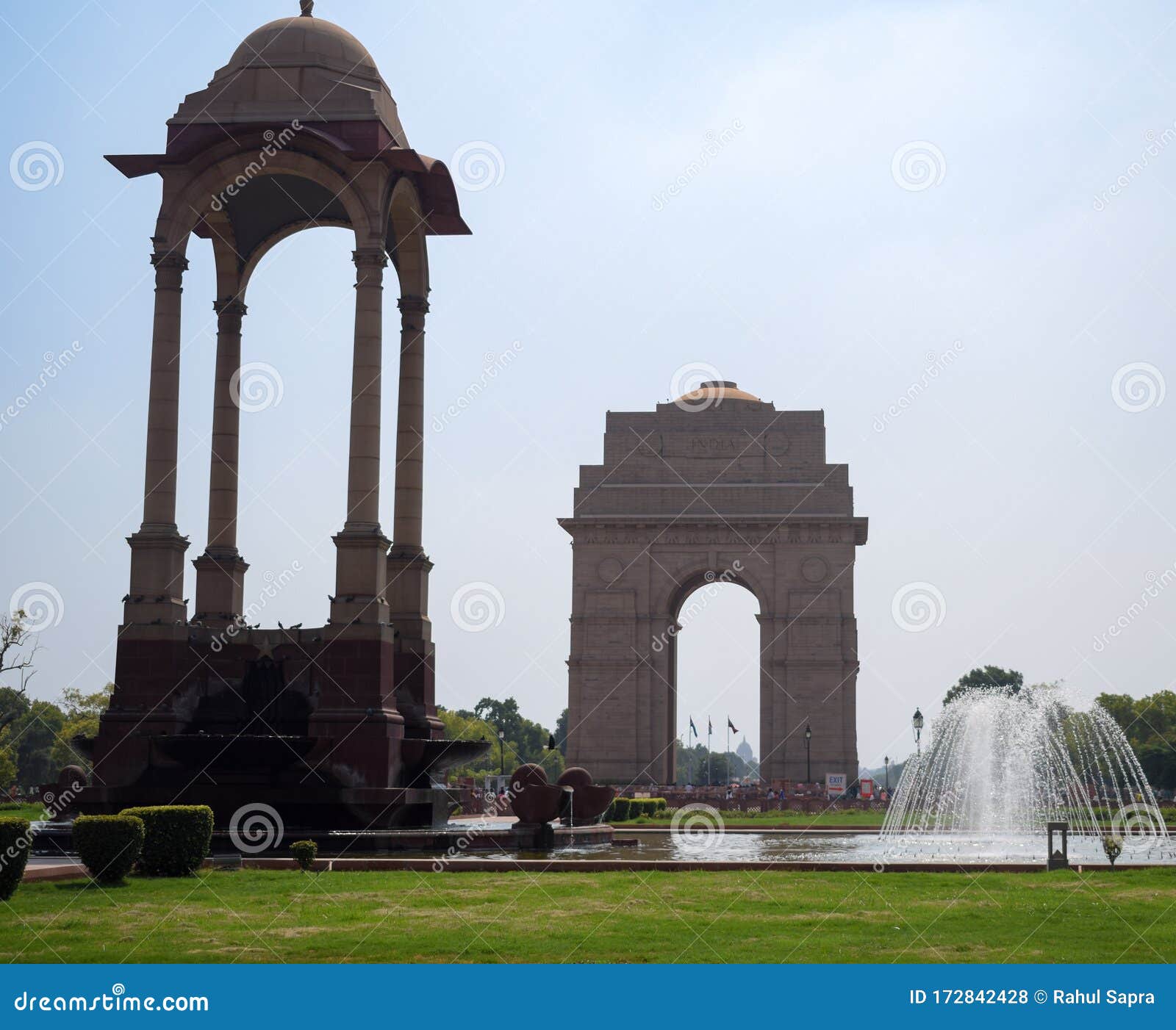 India Gate Full View during Day at Delhi India, Famous India Gate View ...